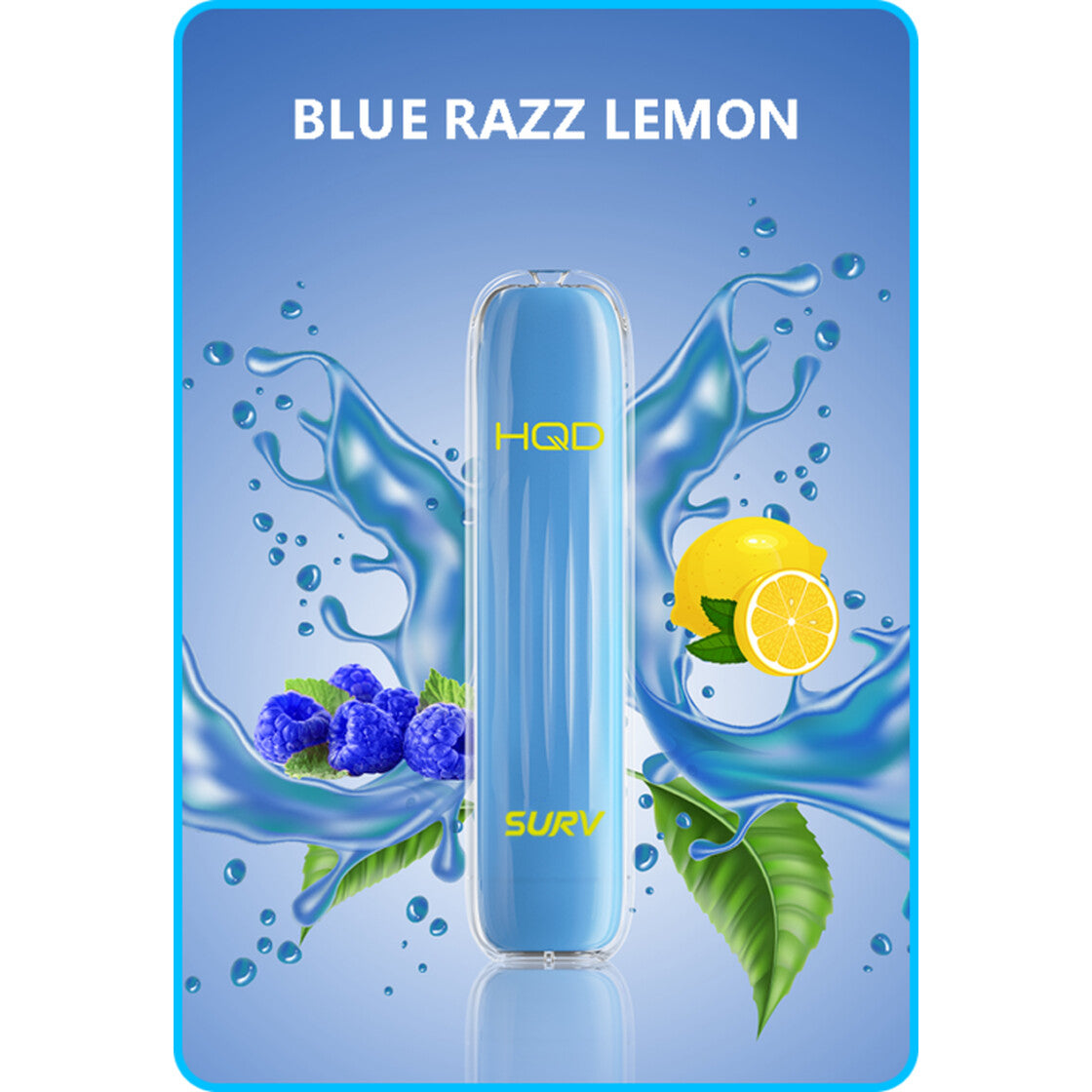 HQD Surv - Blue Razz Lemon / Blurry Berry Lemon – HD SHISHA SHOP